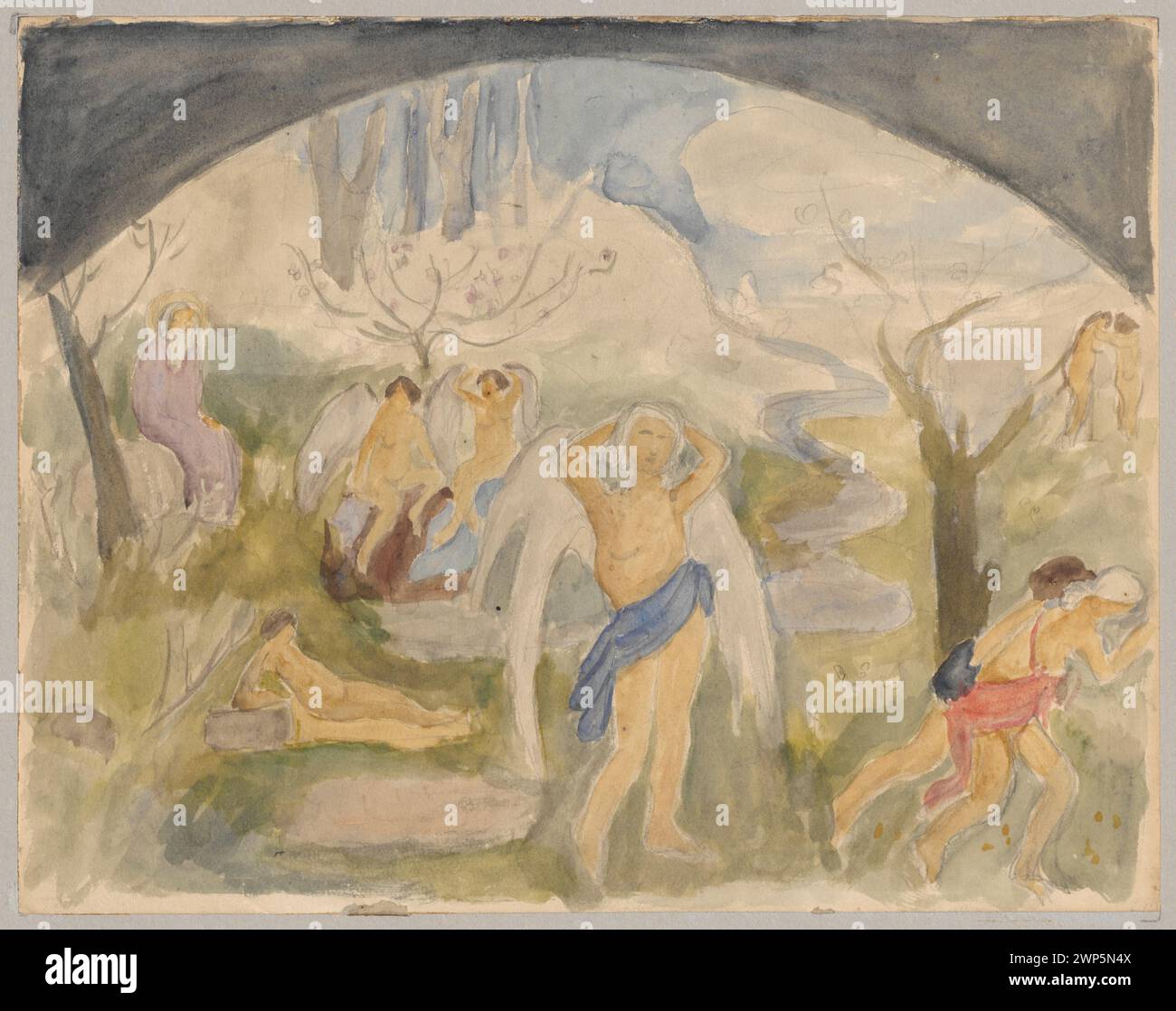 Paradise; Makowski, Tadeusz (1882-1932); around 1909 (1905-00-00-1914 ...