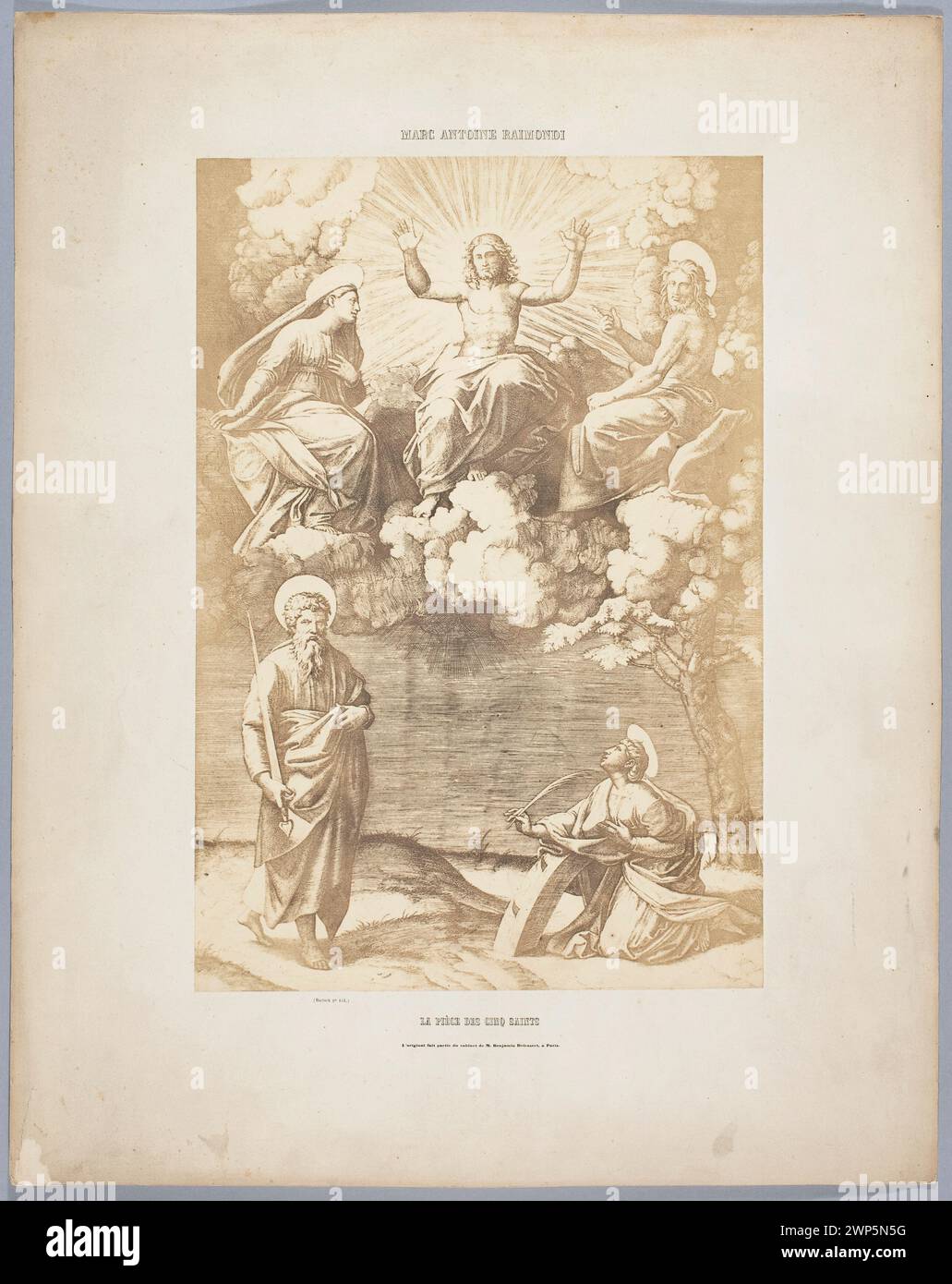 Figure photography:Rafael (1483-1520) - reproduction, Raimondi ...