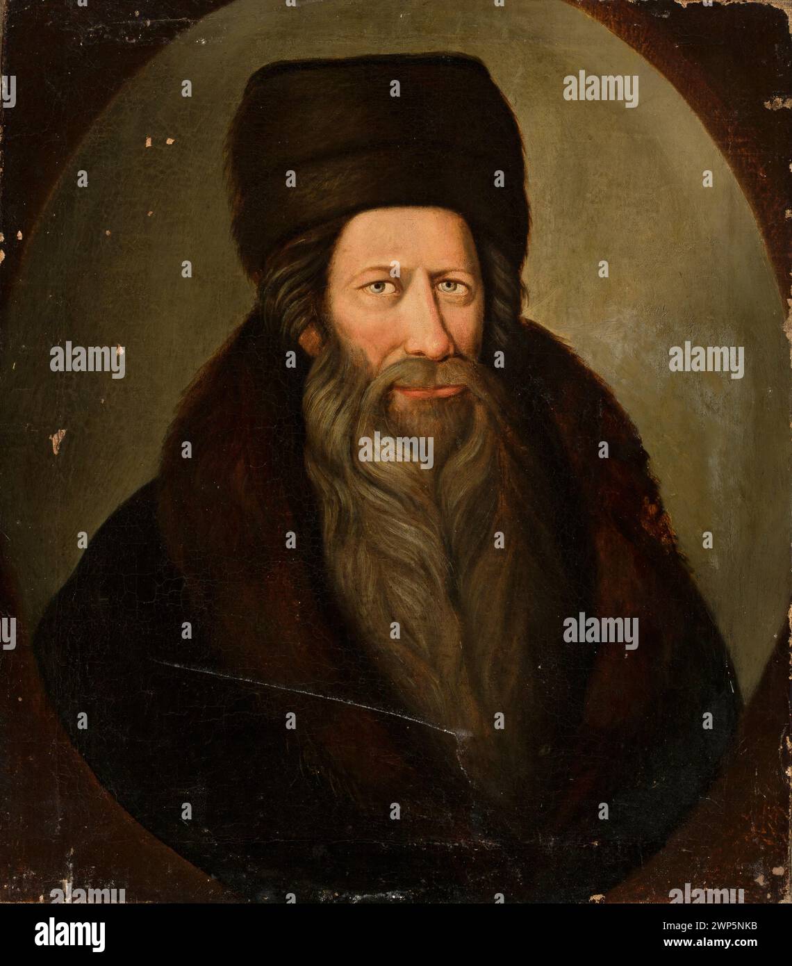 Portrait of rabbi; 19th century (1801-00-00-1900-00-00);Men, portraits ...