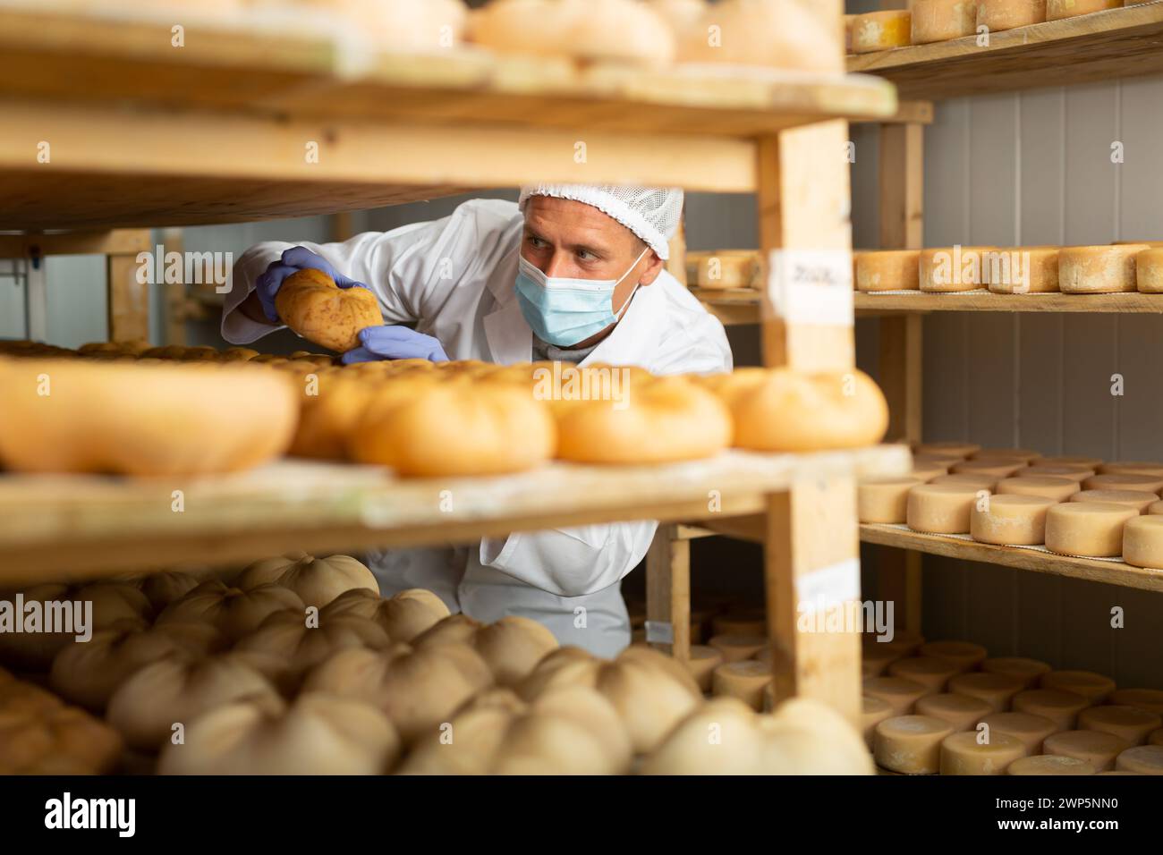 Maturation cheese french hi-res stock photography and images - Alamy