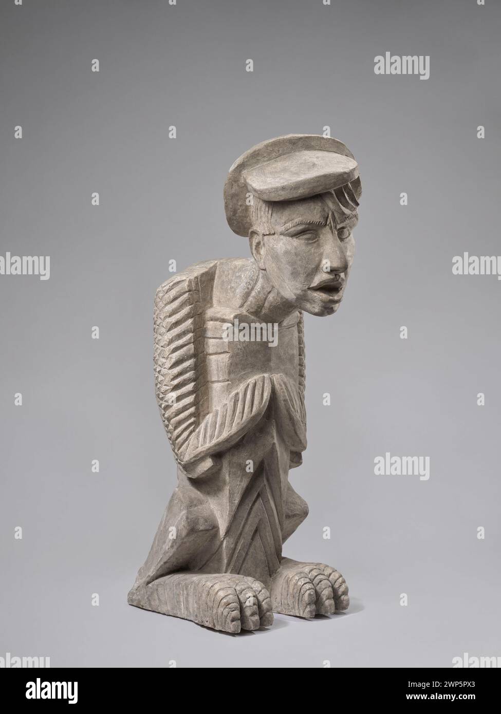 This 1930 artwork by Janina Broniewska depicts a red courier and is ...