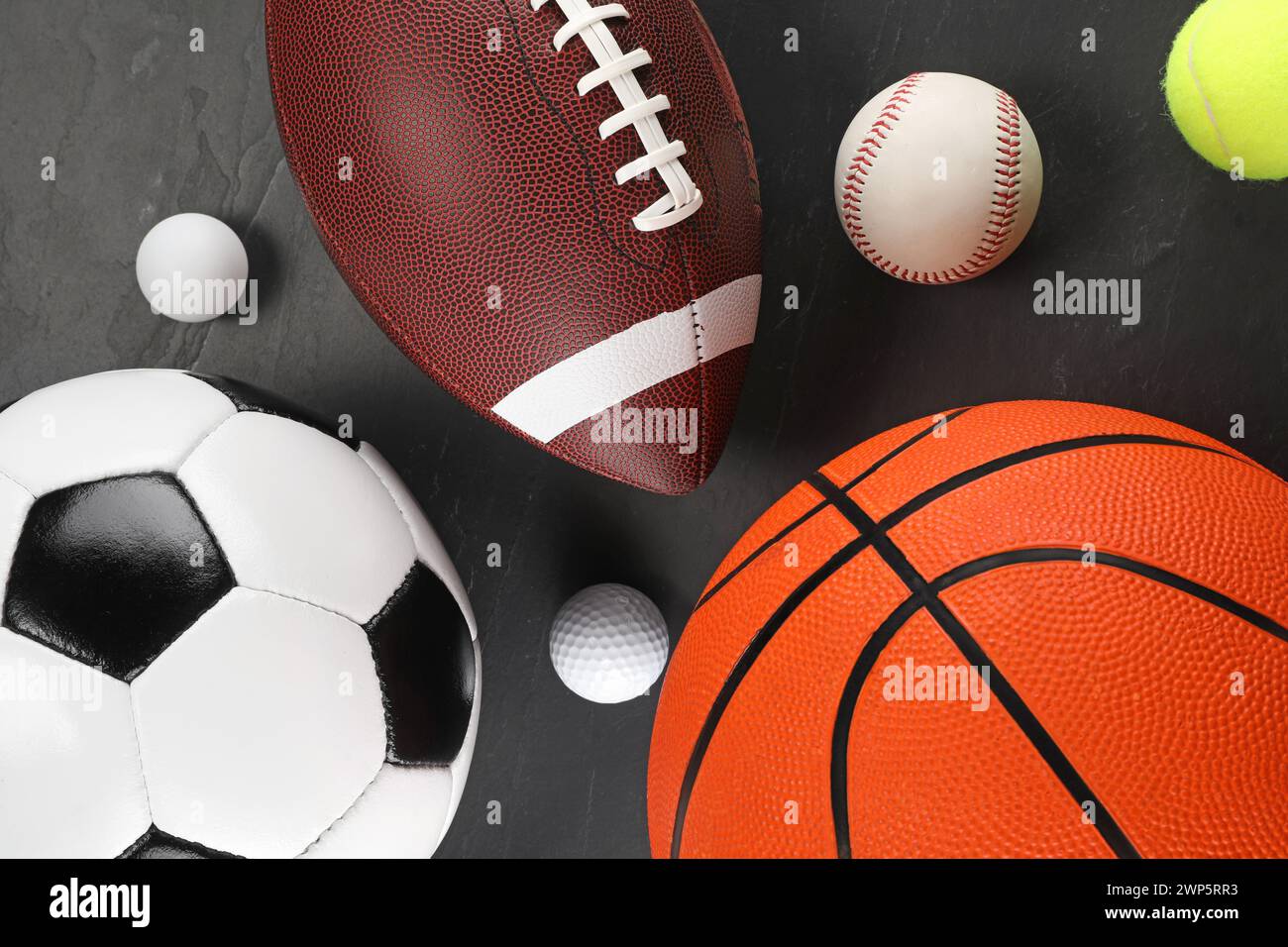 Different sports balls hi-res stock photography and images - Alamy