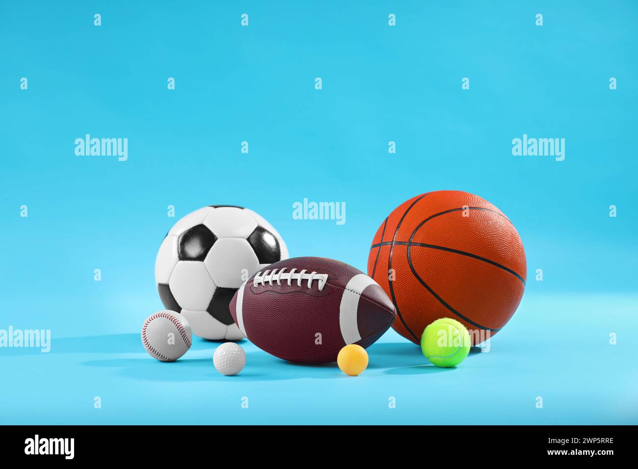 Different sports balls hi-res stock photography and images - Alamy