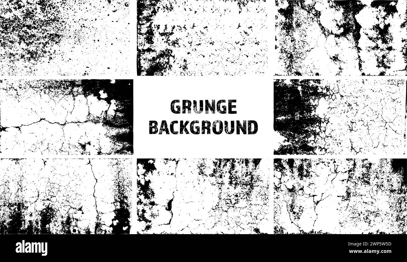 Grunge overlay texture. Old dirty concrete background with cracks and ...