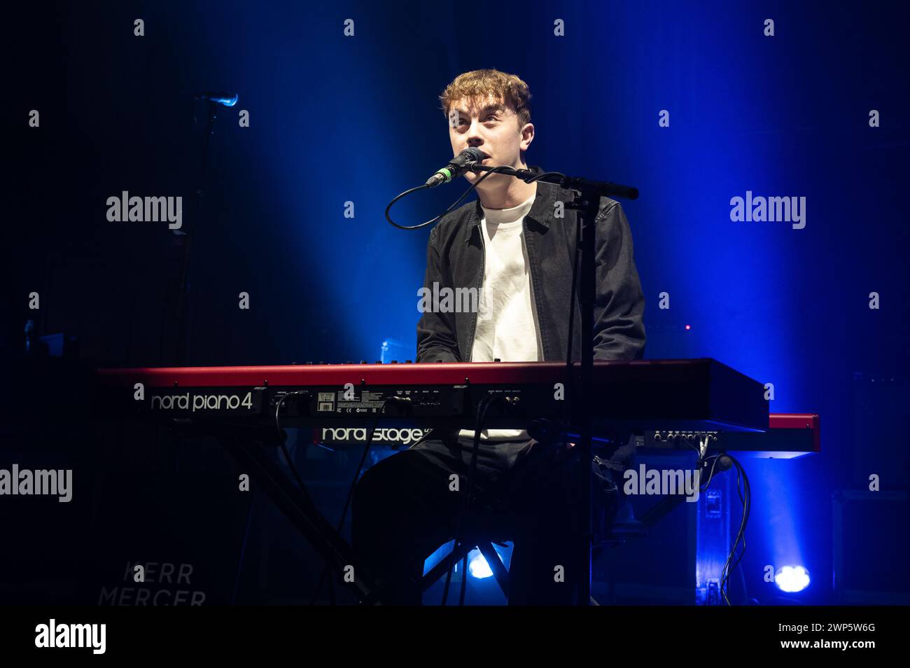 Kerr Mercer performing at Saint Lukes in Glasgow on the 5th March 2024 ...