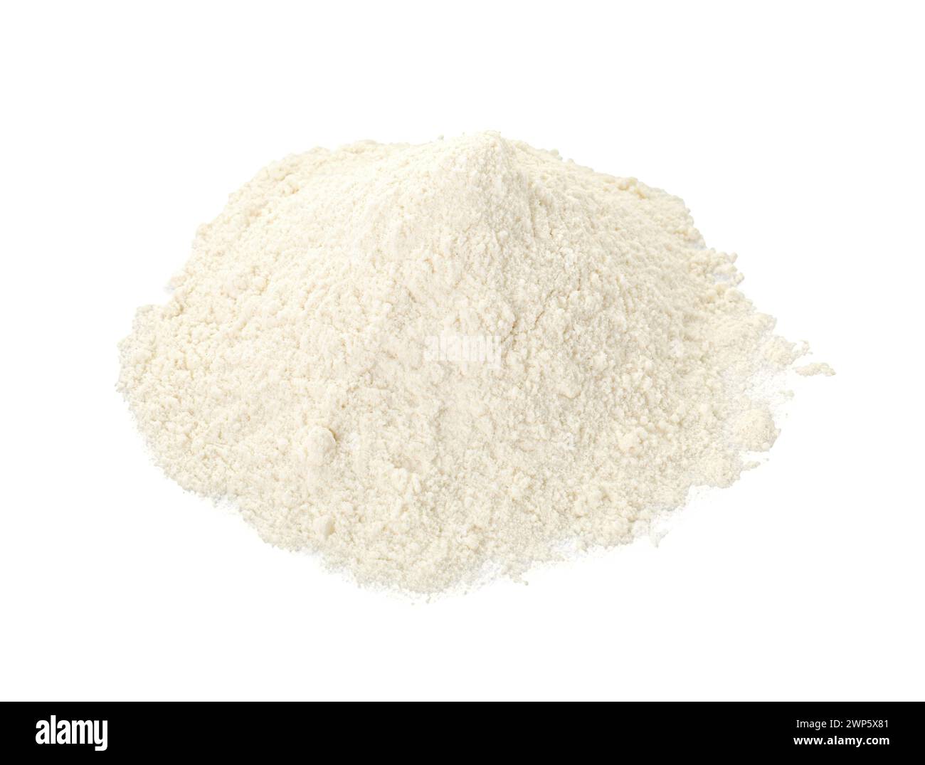 Pile of baking powder isolated on white Stock Photo - Alamy