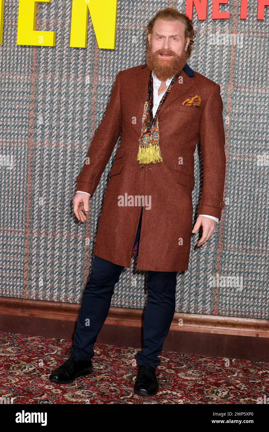 Kristofer Hivju attends The Gentlemen UK Series Global Premiere at ...