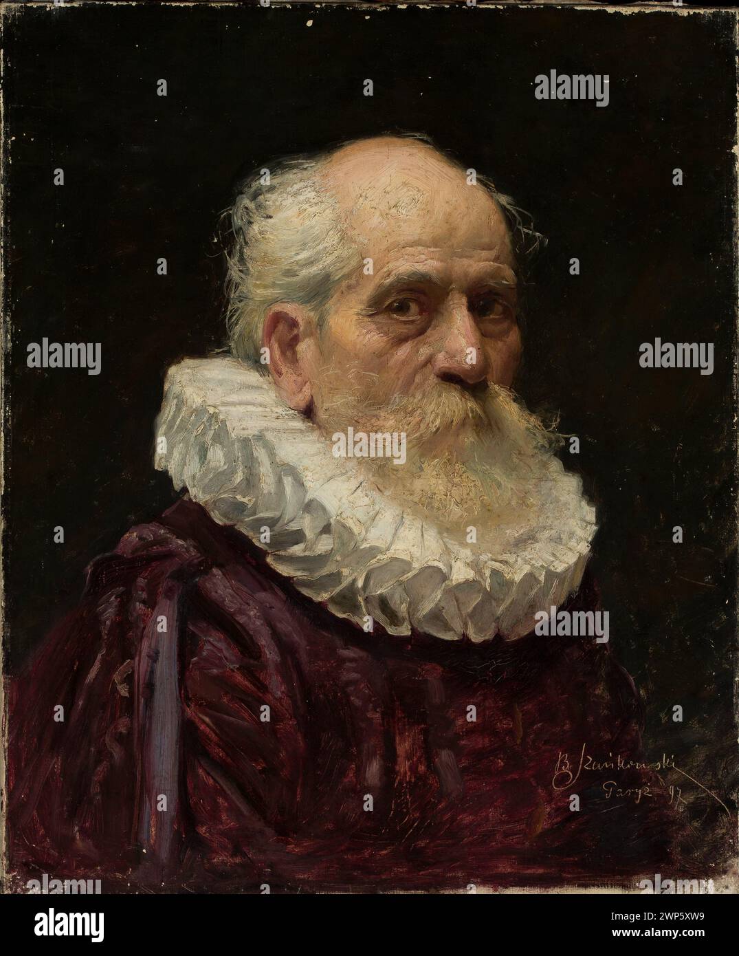 Old old man; Sza Kowski, Boles Aw (1871 cars 1873-1953); 1897 (1897-00-00-1897-00-00);Society of ...