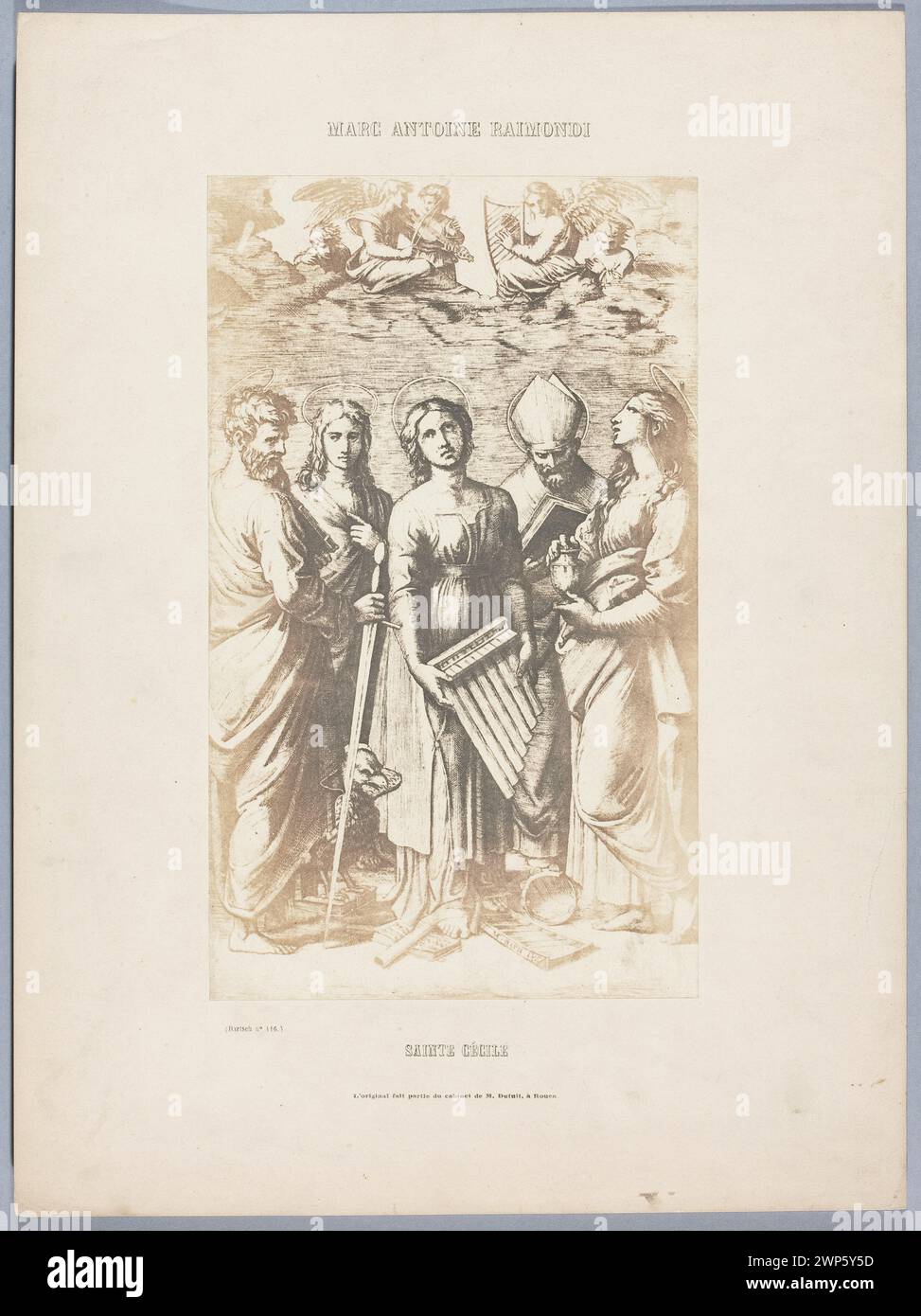 Figure photography:Rafael (1483-1520) - reproduction, Raimondi ...