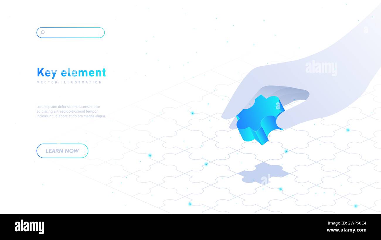 Key element white poster vector Stock Vector Image & Art - Alamy