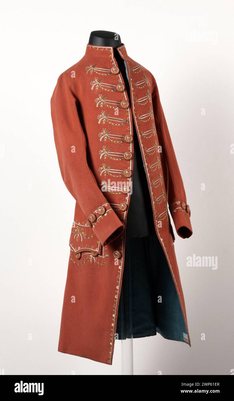 Illustration of 18th-century French male fashion, showing tailcoats ...