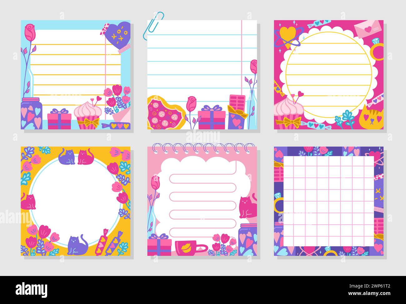 Notebook with heart drawings hi-res stock photography and images - Alamy