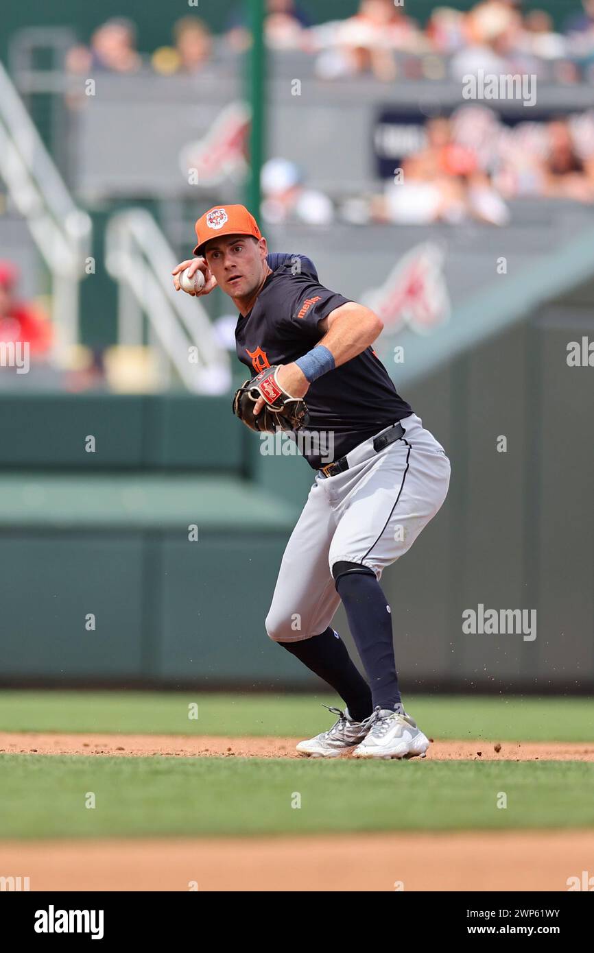 North Port FL USA; Detroit Tigers right fielder Zach McKinstry (39 ...