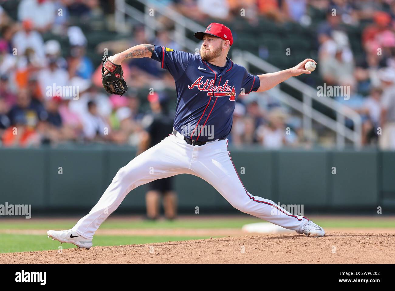 North Port FL USA; Atlanta Braves relief pitcher Tyler Matzek (68 ...