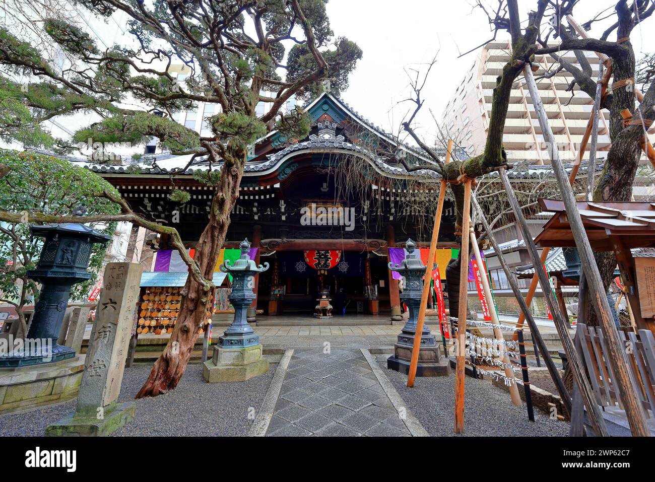 Chohoji (Rokkakudo) Temple, a Historic hexagonal Buddhist temple at ...