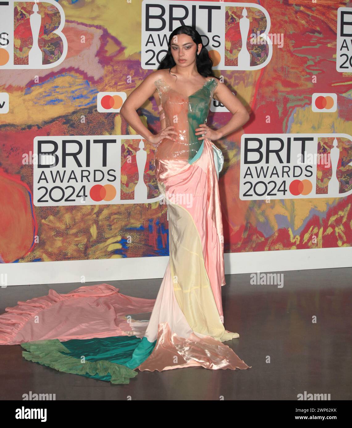 London, UK. Charli XCX (Charlotte Emma Aitchison) at the BRIT Awards ...