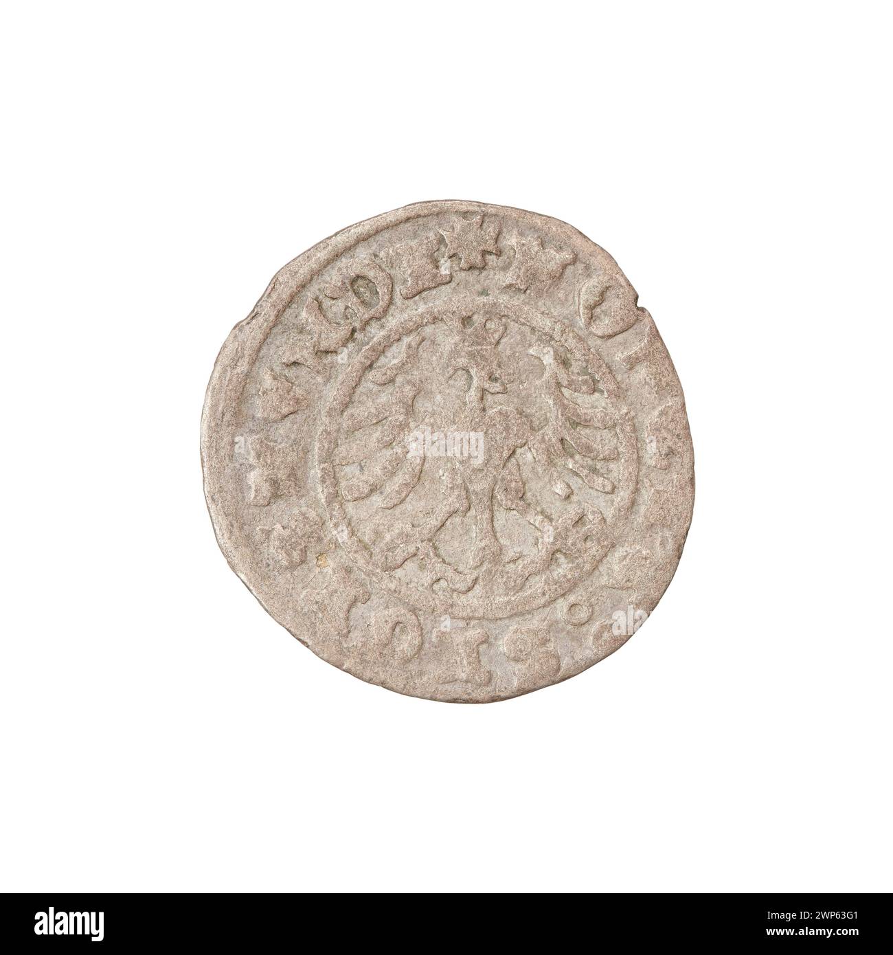 This crown penny from 1509 was minted during the reign of King Zygmunt ...