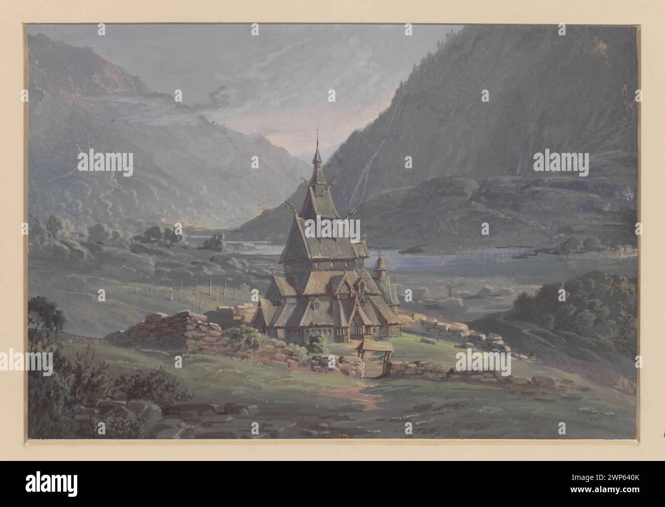 Borgund norwegia hi-res stock photography and images - Alamy