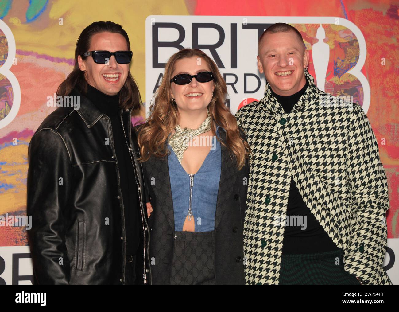 London, UK. Jungle: Todd McFarland, Lydia Kitto and Josh Lloyd-Watson ...