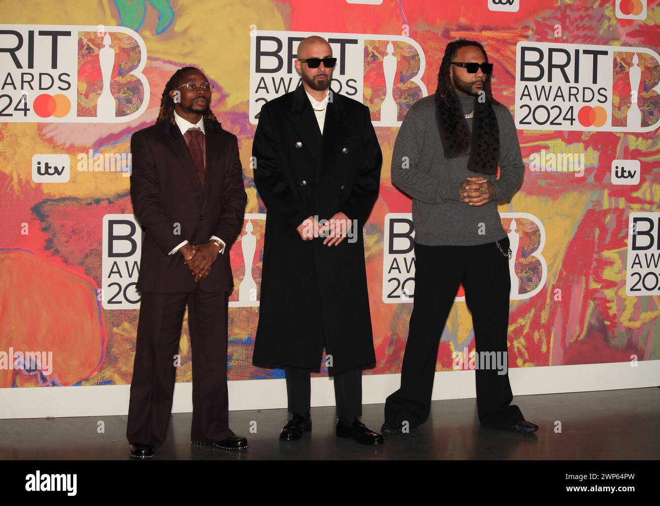 London, UK. Asake at the BRIT Awards 2024. The O2 Arena. 2nd March 2024 ...