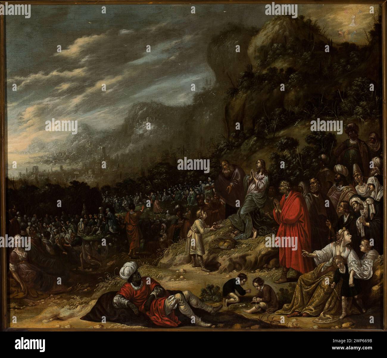 A painting by Rombout van Troyen circa 1640 depicting the biblical ...
