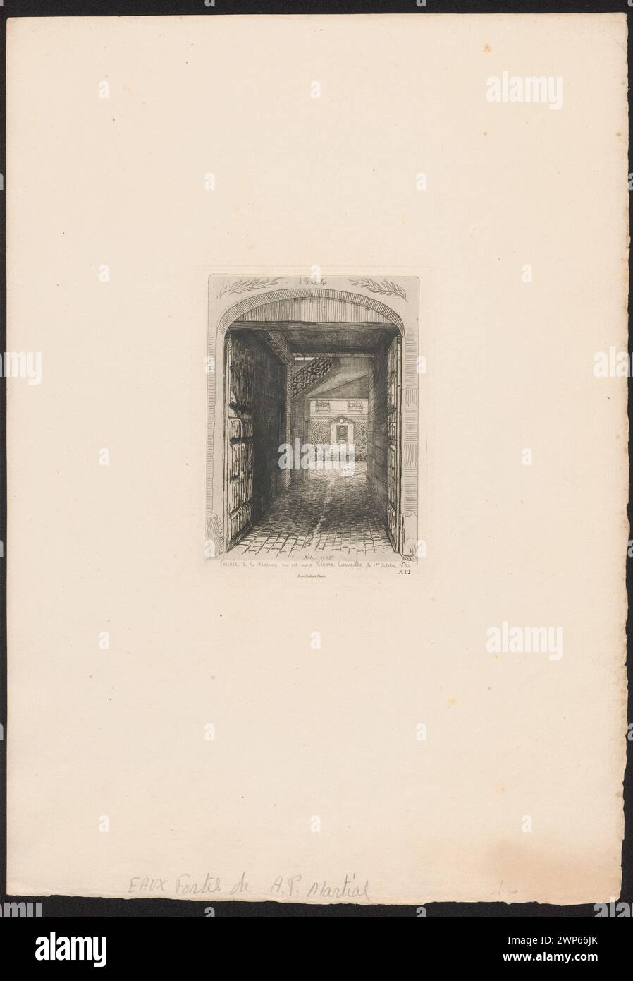 A 1877 depiction by Adolphe Martial Potémont and Alfred Cadart of the ...