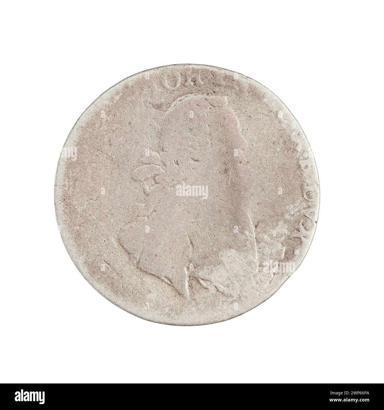 1765 Trojak coin showing Ernest Jan Biron, Duke of Courland and ...