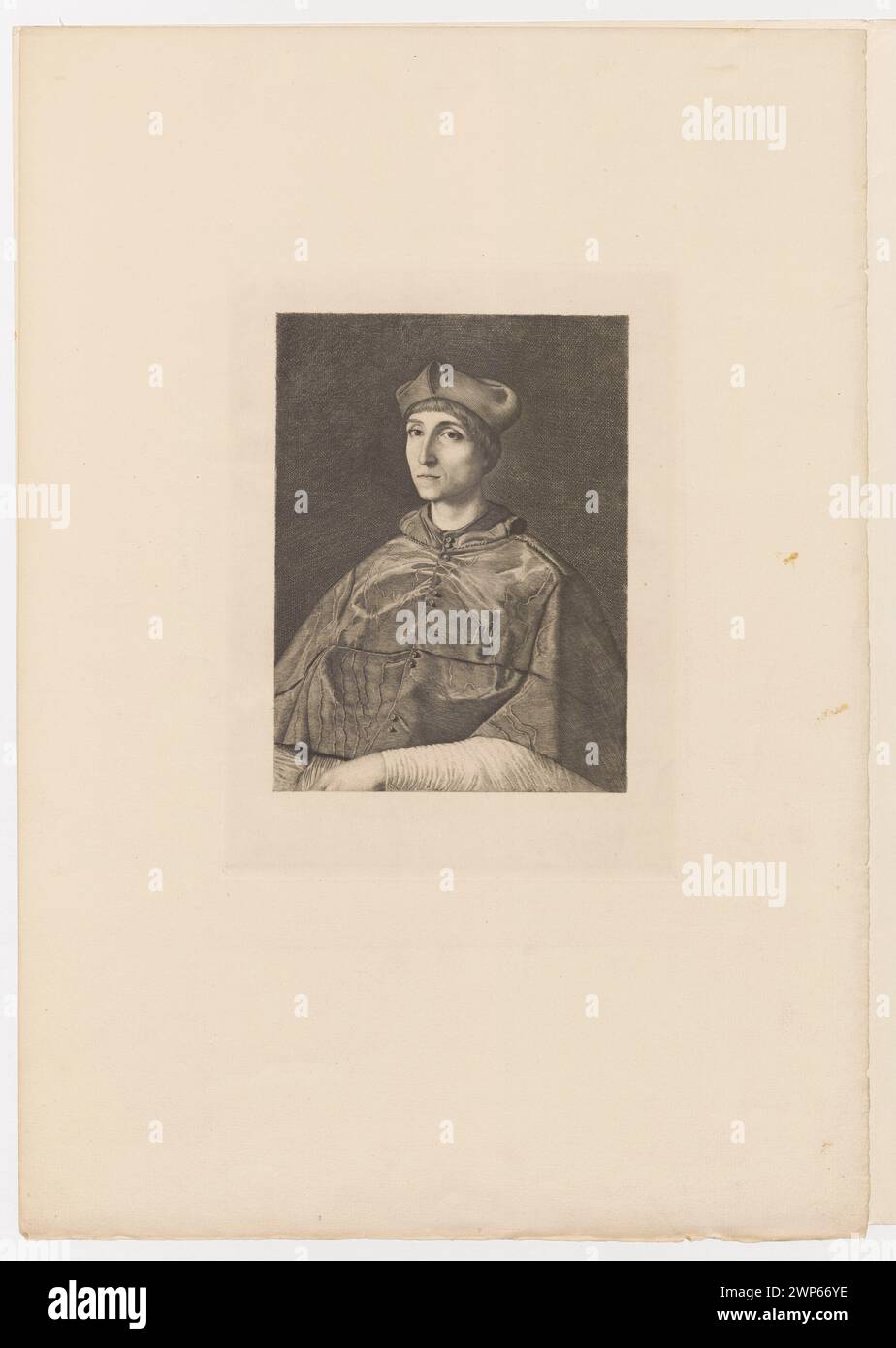 An 1892 illustration of Cardinal Bibbiena by Feliks Stanisław Jasi Ski ...