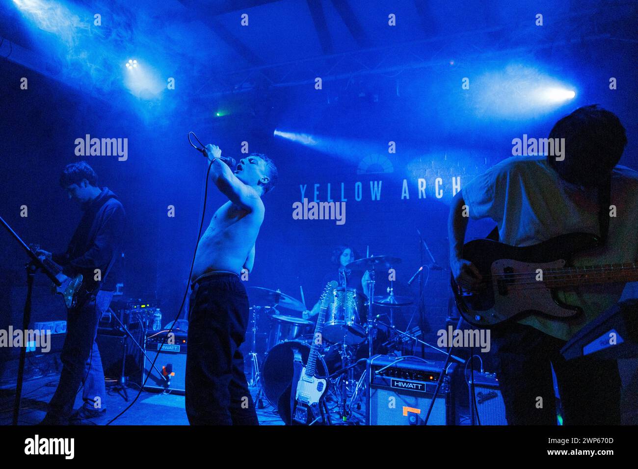 Sheffield, UK. 5 March, 2024. Tom Holmes, Harrison Swann, Chloe ...