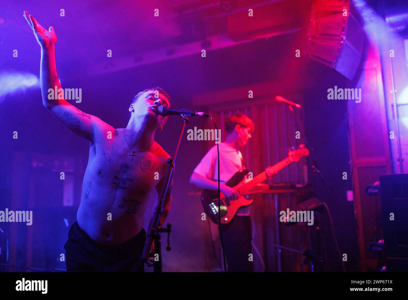 Harrison Swann and George Sullivan of Talk Show performing live onstage ...