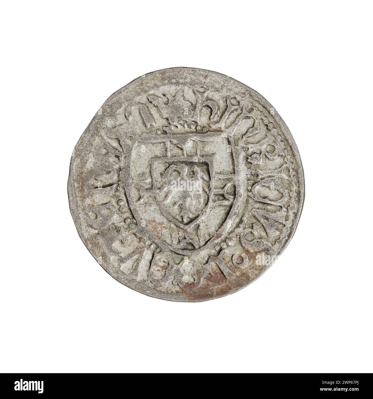 The 'Shah of the Cross' coin from 1467-1469 issued by Henryk Reuss von ...