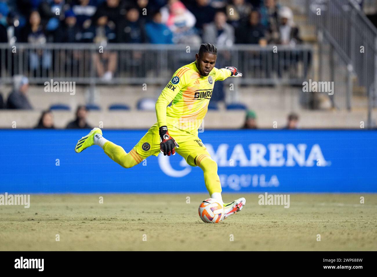 Chester, Pennsylvania, USA. 05th Mar, 2024. Philadelphia Union Goalie ...