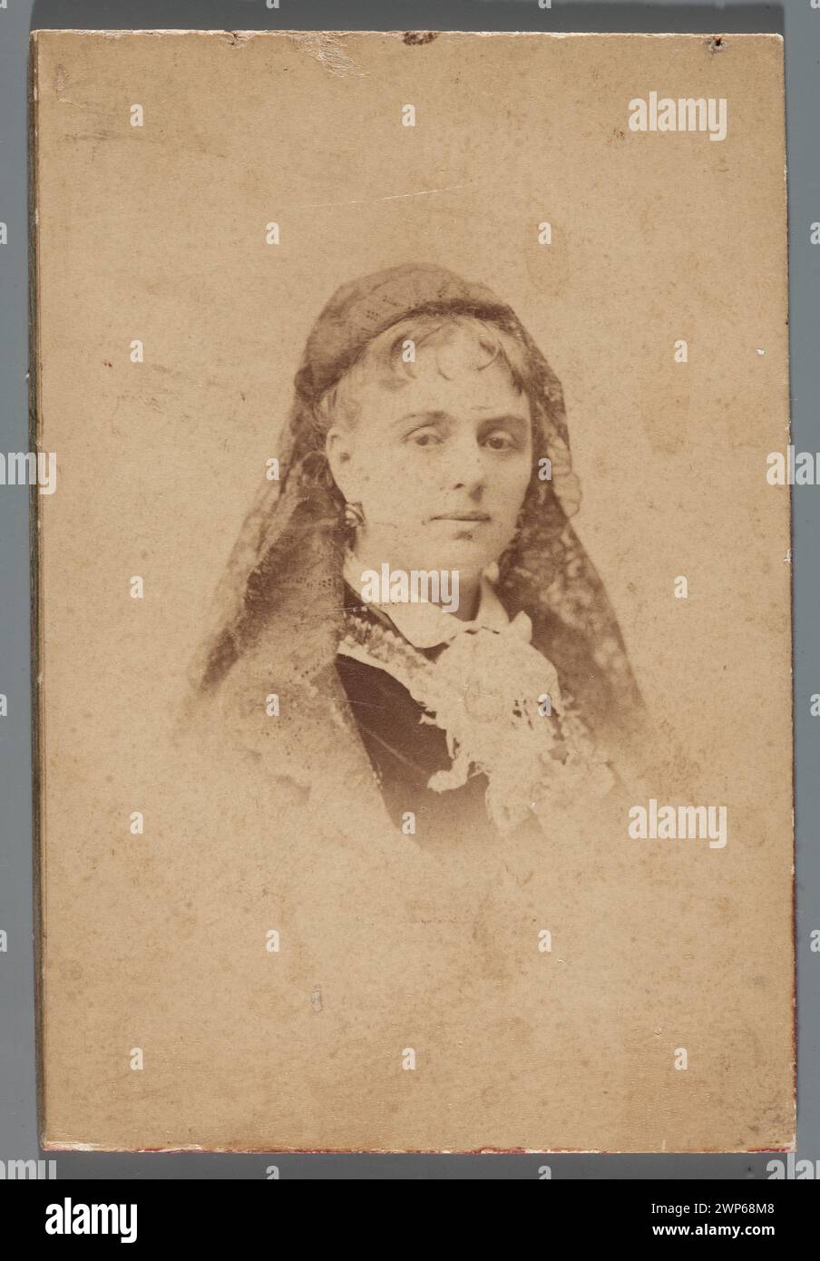 Portrait of a woman (bust); around 1885 (1880-00-00-1890-00-00 ...