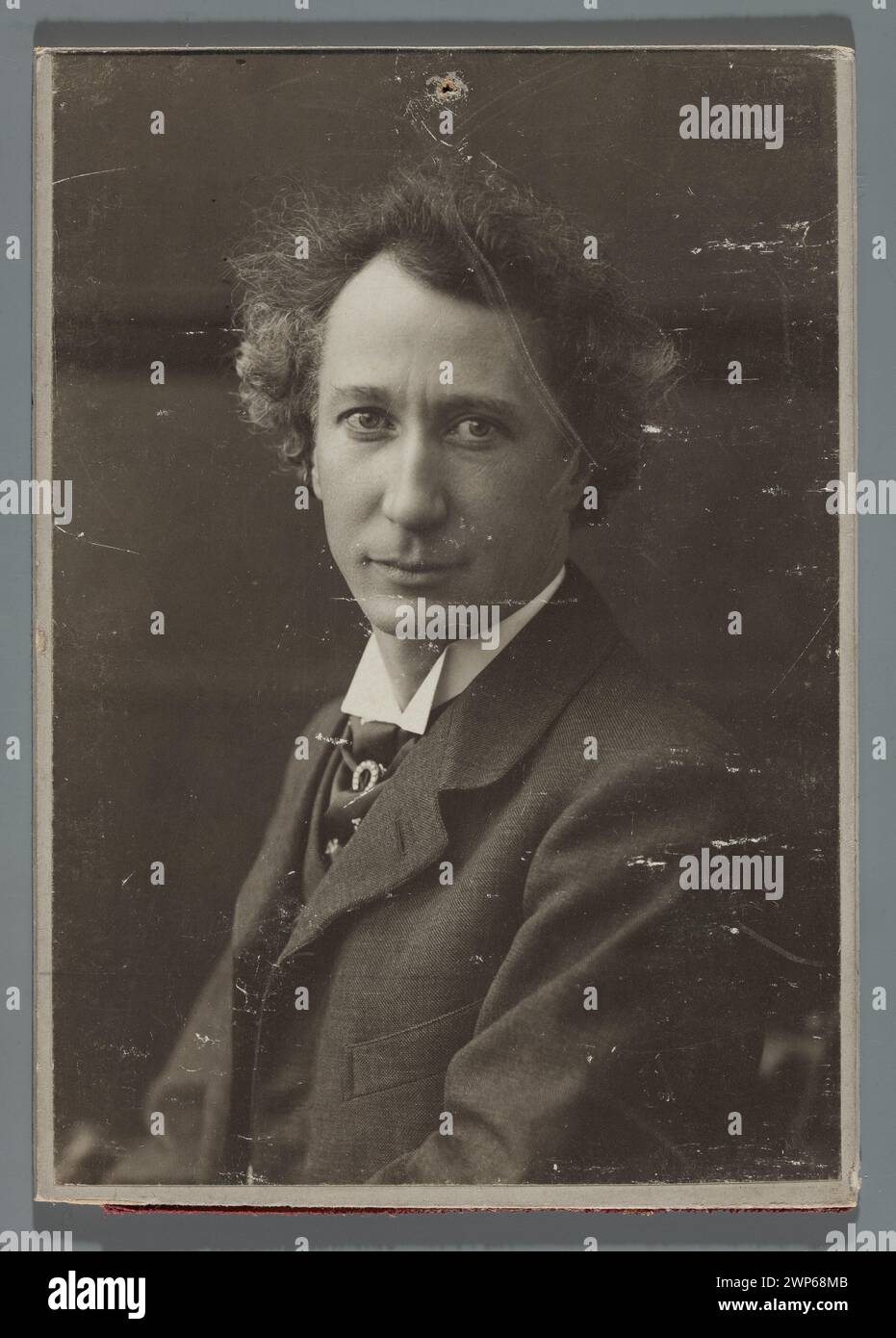 Portrait of Emil von Sauer (1862-1942), a German pianist and composer ...