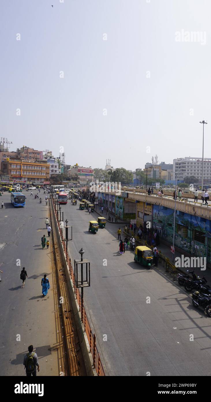 Majestic kempegowda bus terminal hi-res stock photography and images - Alamy