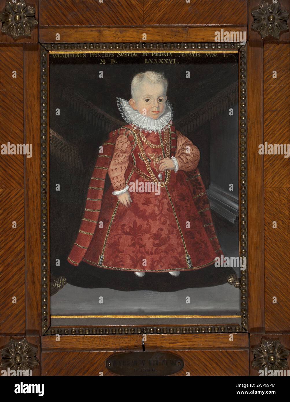 Portrait of Zygmunt Waza's ads as a child, according to the portrait of ...