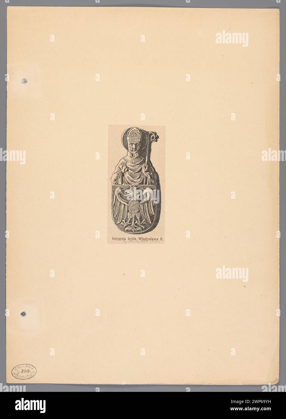 Illustration of King’s insignia in Ava II published in Tygodnik ...