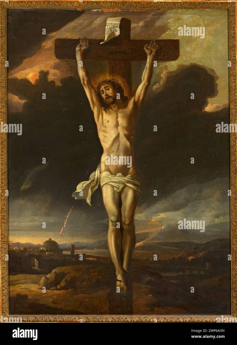 Christ on the cross; Goubau, Anton (1616-1698); 1659 (1659-00-00-1659 ...