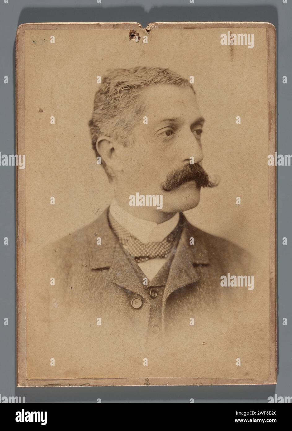 Portrait of the husband from the same (bust); around 1885 (1880-00-00 ...