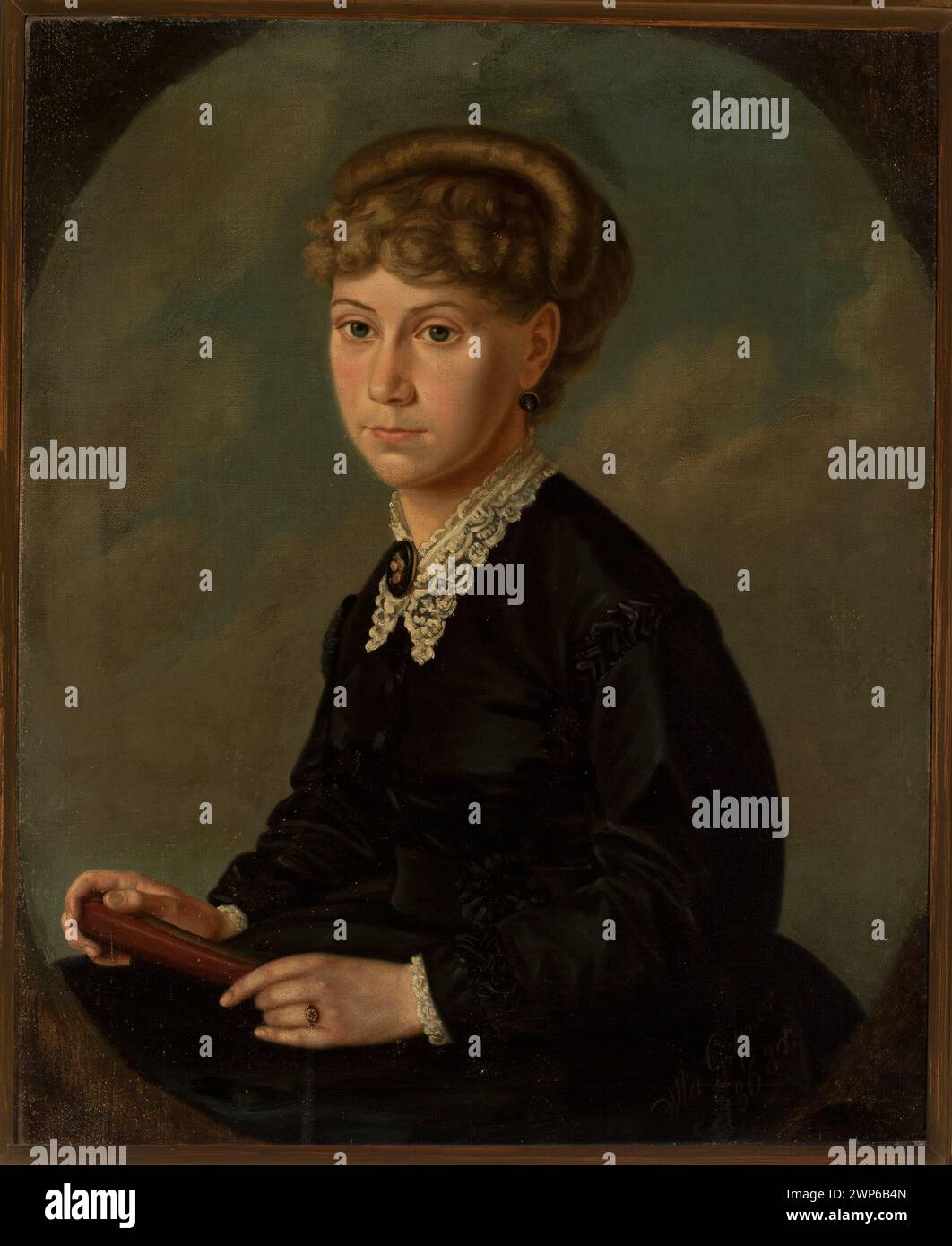 Portrait of Eliza Orzeszkowa; Gepner, W Adys Aw (1837-1915); 1868 (1868 ...