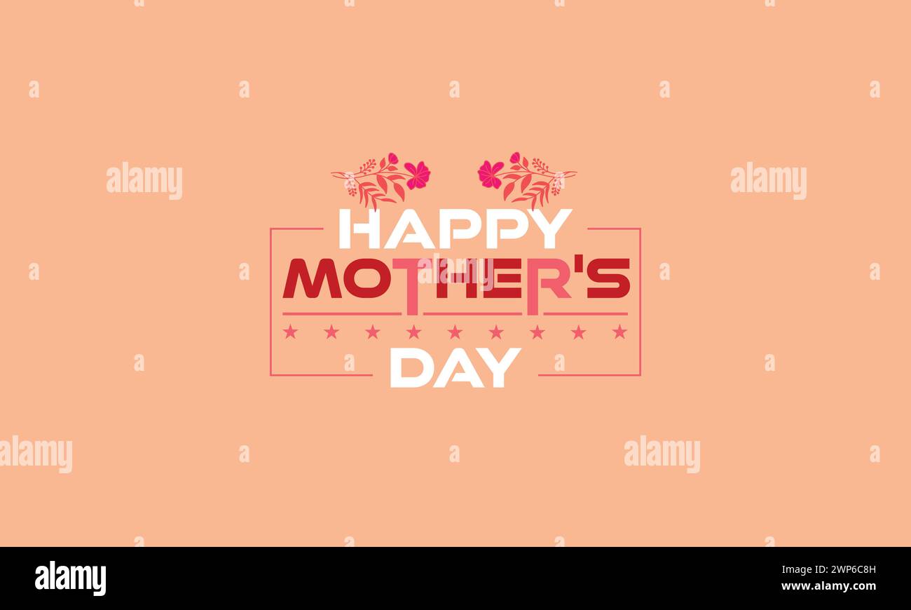 Happy mom day wallpapers hi-res stock photography and images - Alamy
