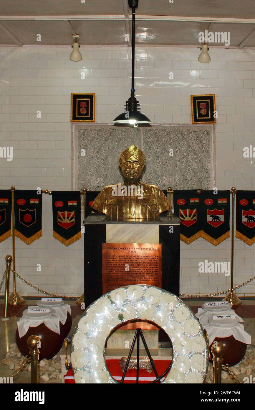 Tawang, Arunachal Pradesh, India - 8th December 2019: Subedar Joginder ...