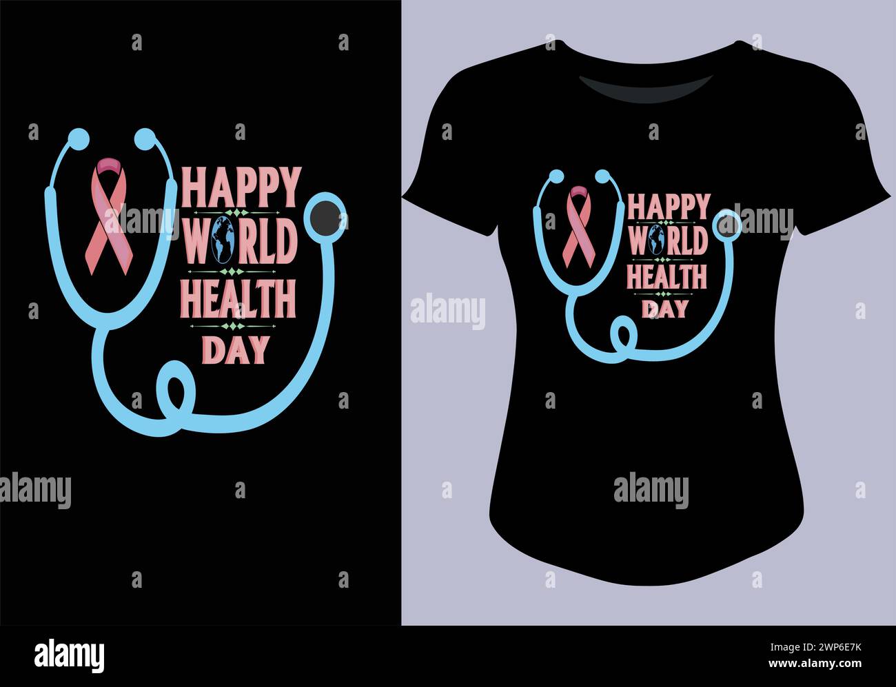 World heath day Stock Vector Images - Alamy