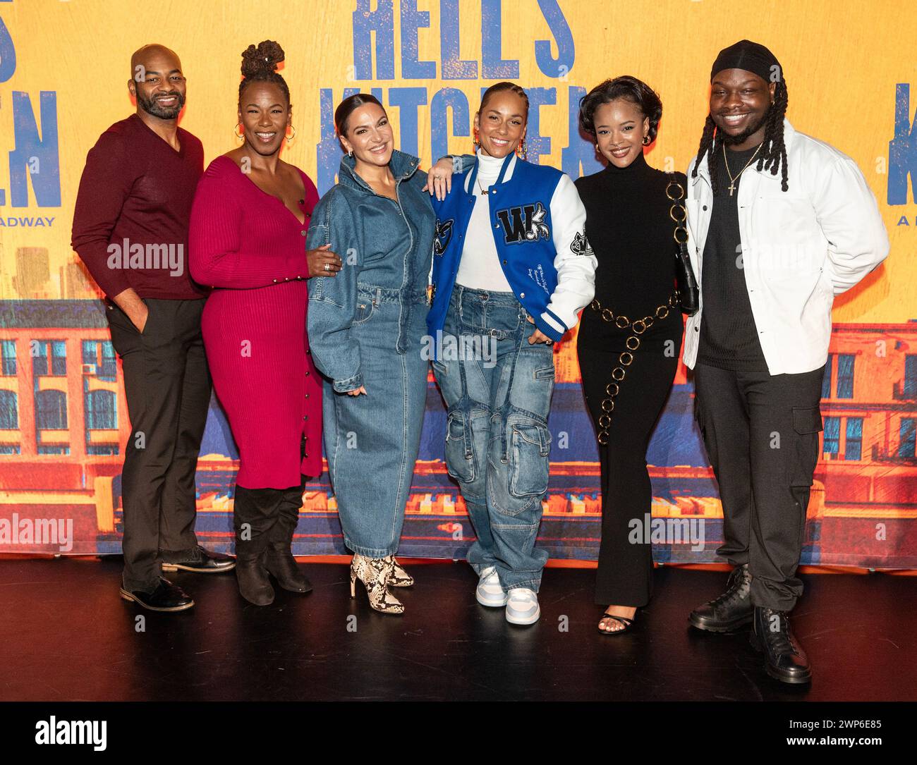 New York, USA. 05th Mar, 2024. Branon Victor Dixon, Kecia Lewis ...