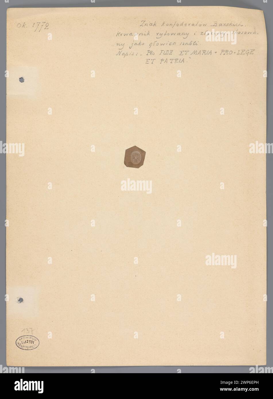 Pro fide et patria hi-res stock photography and images - Alamy