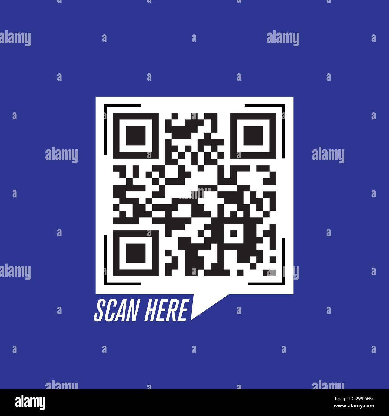 QR code vector in white background, white background Stock Vector Image & Art - Alamy