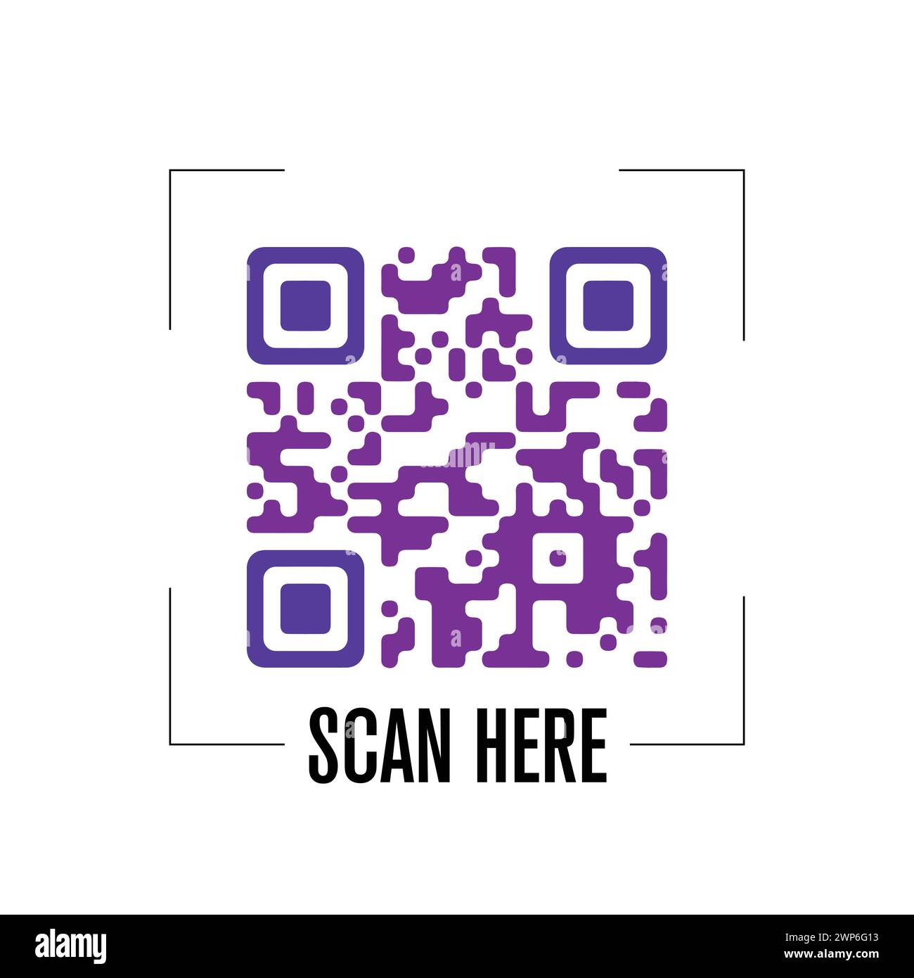 QR code vector in white background, white background Stock Vector Image ...