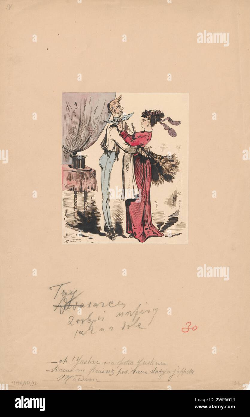 A tie; Grévin, Alfred (1827-1892); around 1870 (1865-00-00-1875-00-00 ...