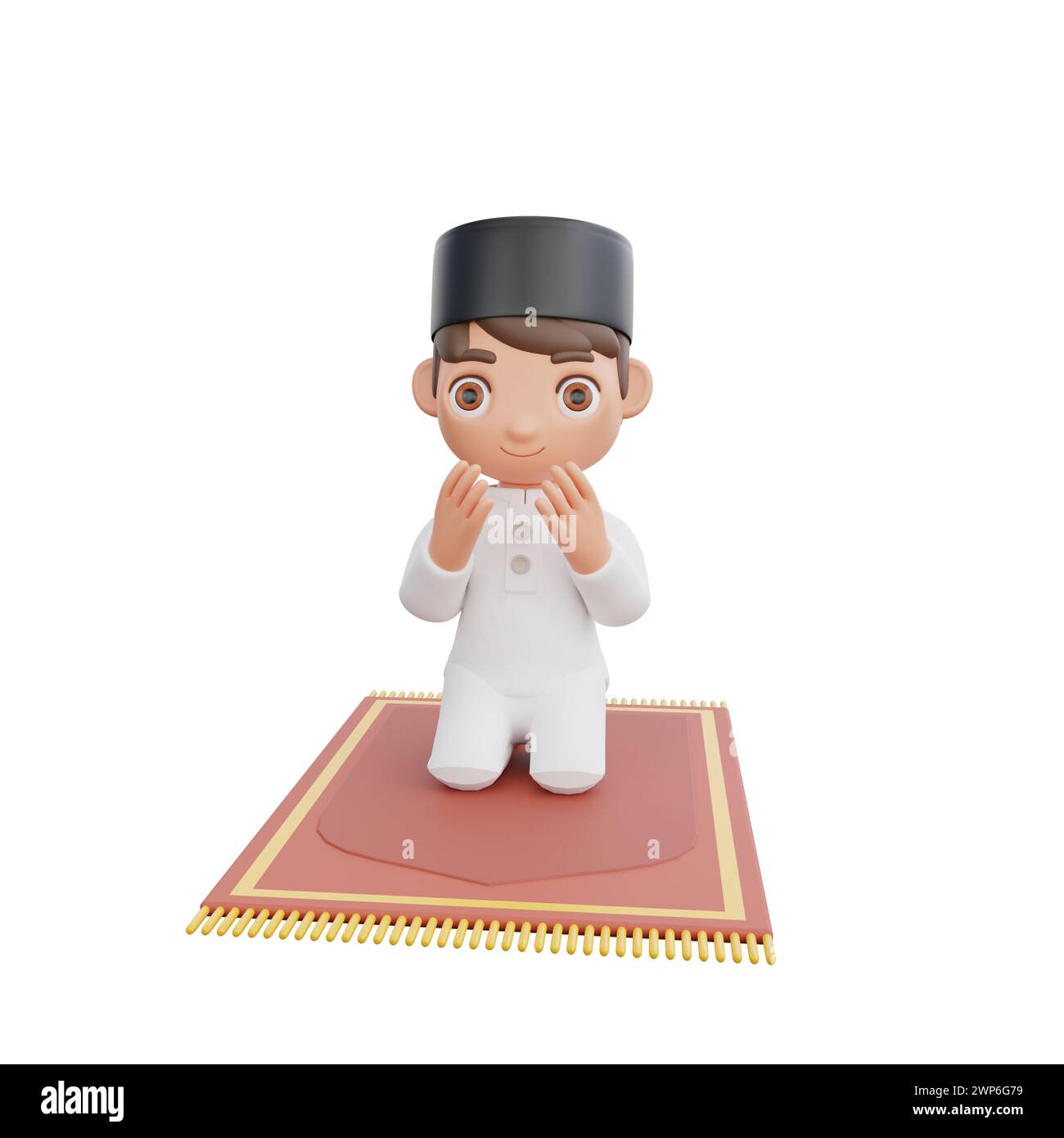 Illustration of a boy praying hi-res stock photography and images - Alamy