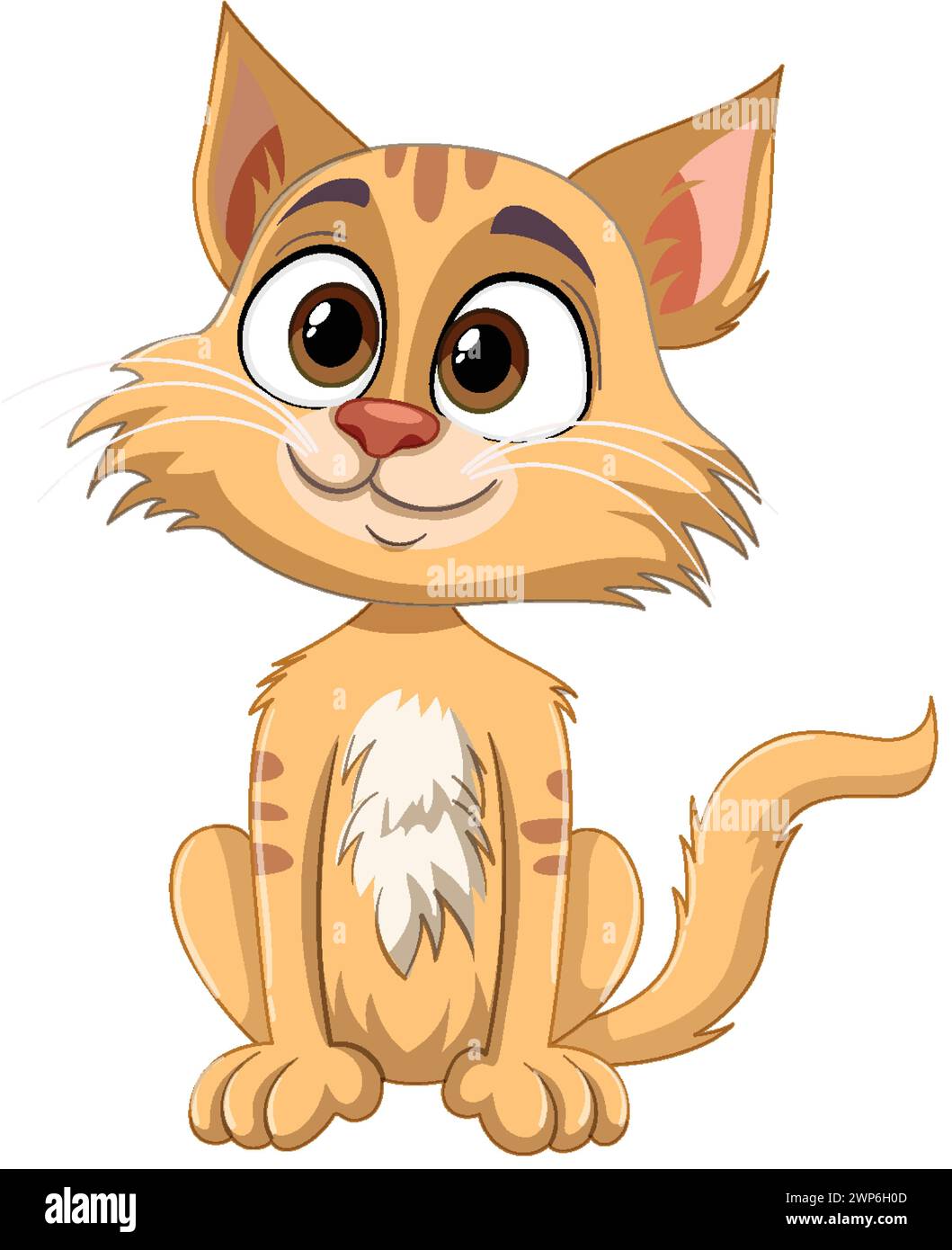 Orange tabby cat smiling hi-res stock photography and images - Alamy